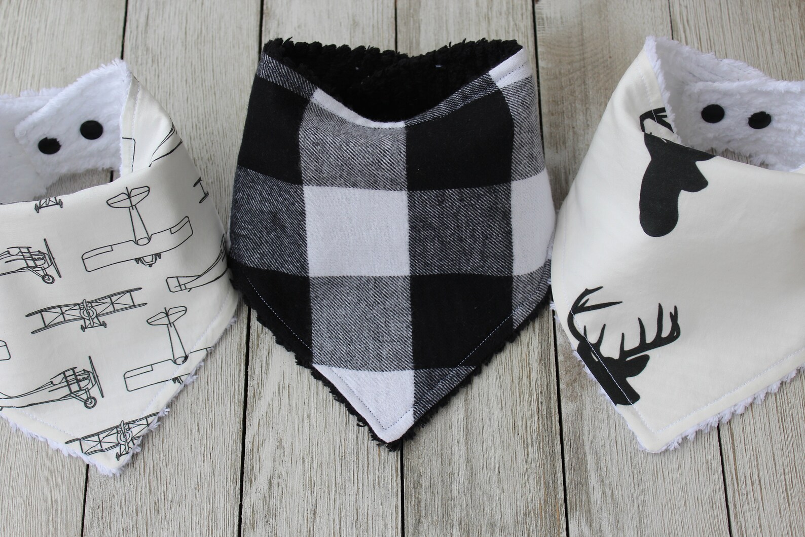 Baby Boy Gift Set Baby Boy Airplane Bib Bandana Bib Set - Etsy