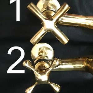 Wall Mounted Engraved Head Fish Bathroom Vanity Faucet Inclueded Brass ...