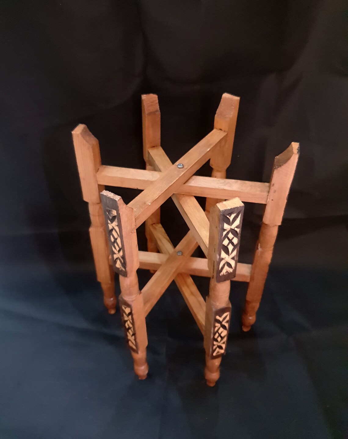 Moroccan Tray Table Round Brass Tray Moroccan Tea Tray - Etsy