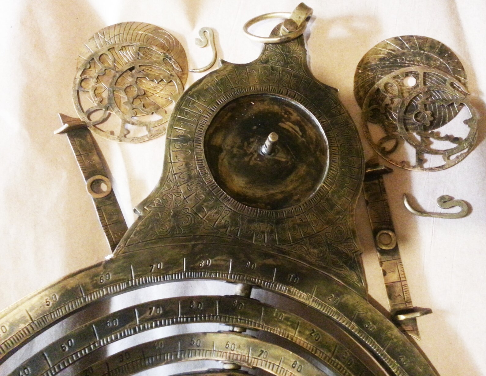 Antique Nautical Islamic Brass Astrolabe Persian Globe - Etsy