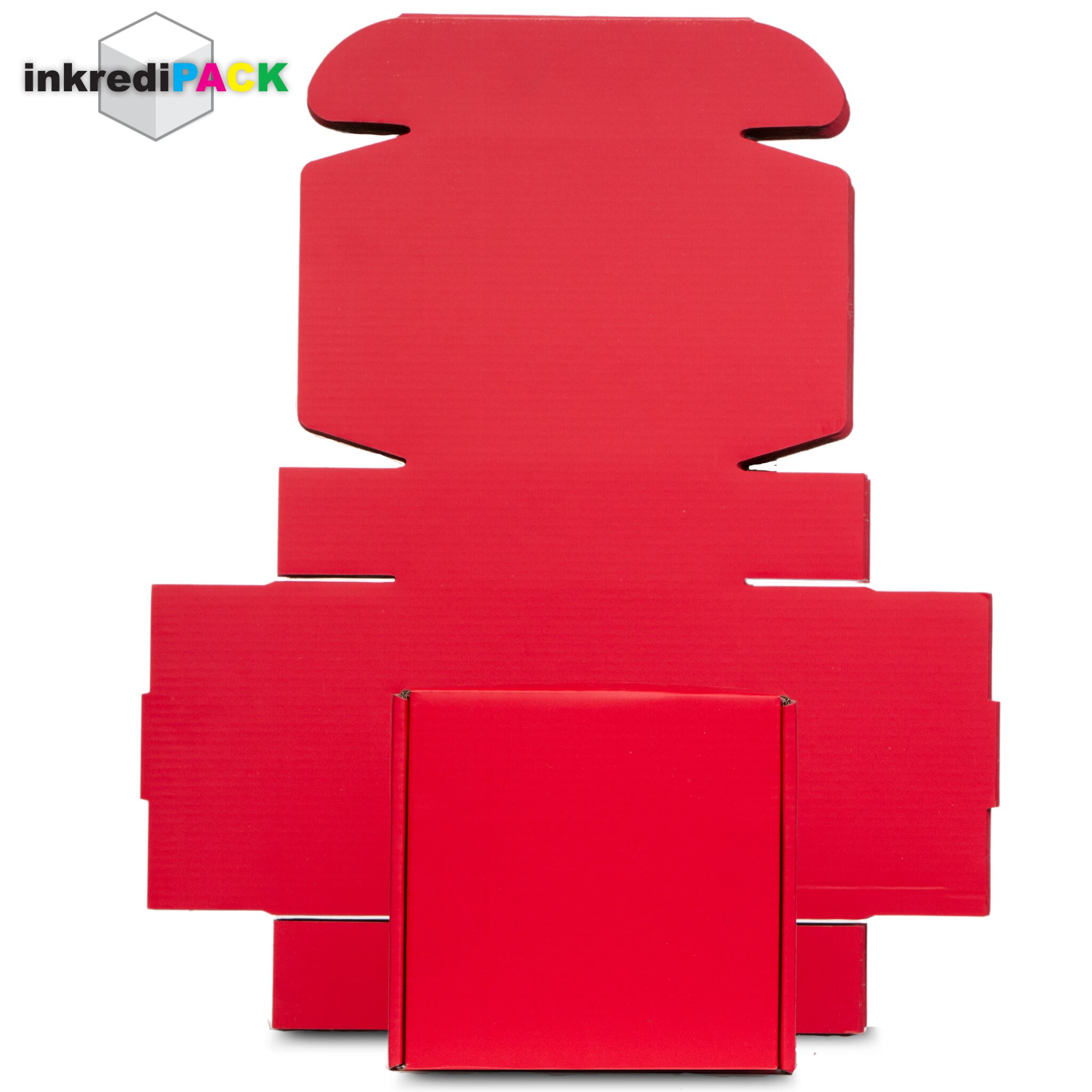 Inkredipack™ Easy Fold Corrugated Matte Finish Gift Box, Gift Box ...