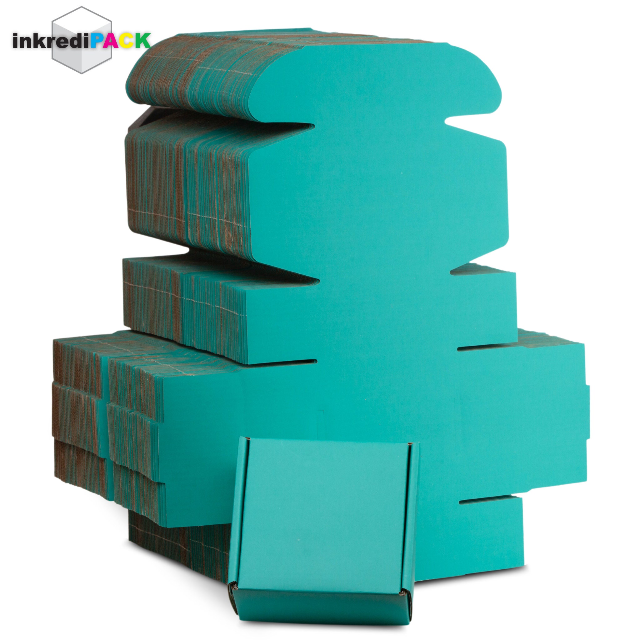 Inkredipack™ Easy Fold Corrugated Matte Finish Gift Box, Gift Box ...