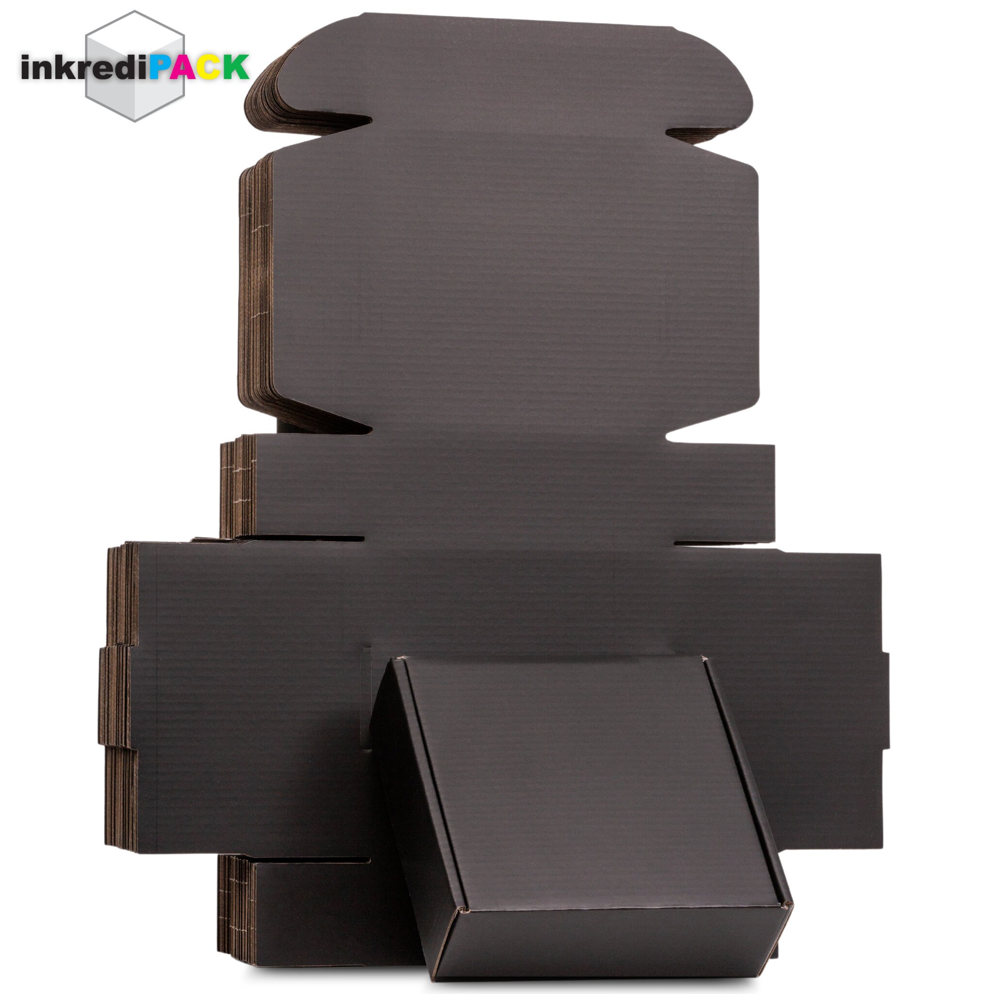 Inkredipack™ Easy Fold Corrugated Matte Finish Gift Box, Shipping Box ...