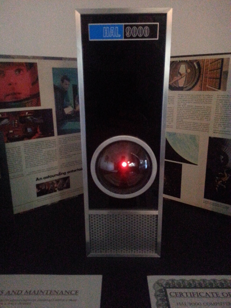 HAL 9000 Prop Motion Activated Light and Sound 2001 A 2010 A Space ...