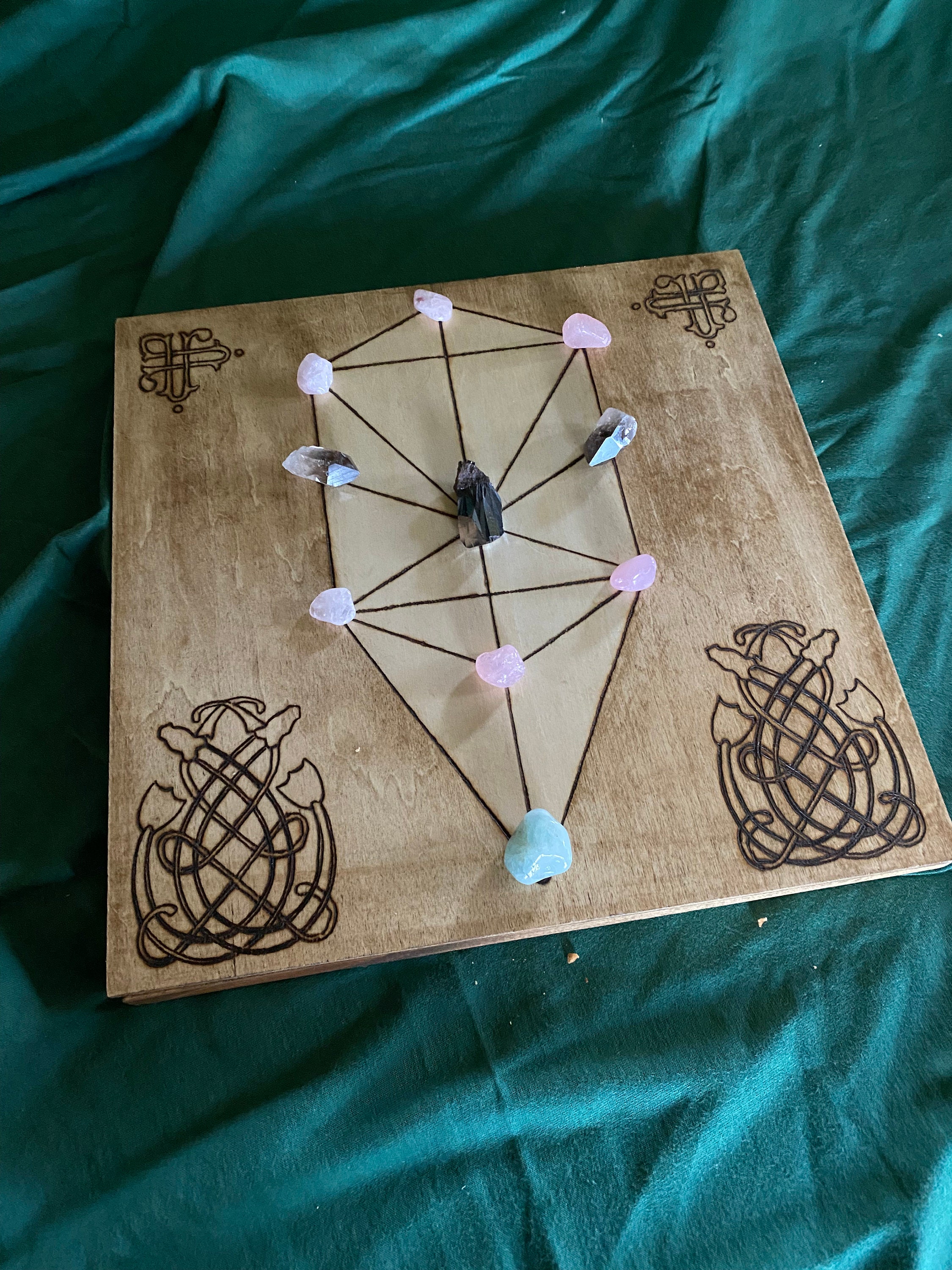 Crystal Grid - Kabalistic Tree of Life - Etsy UK