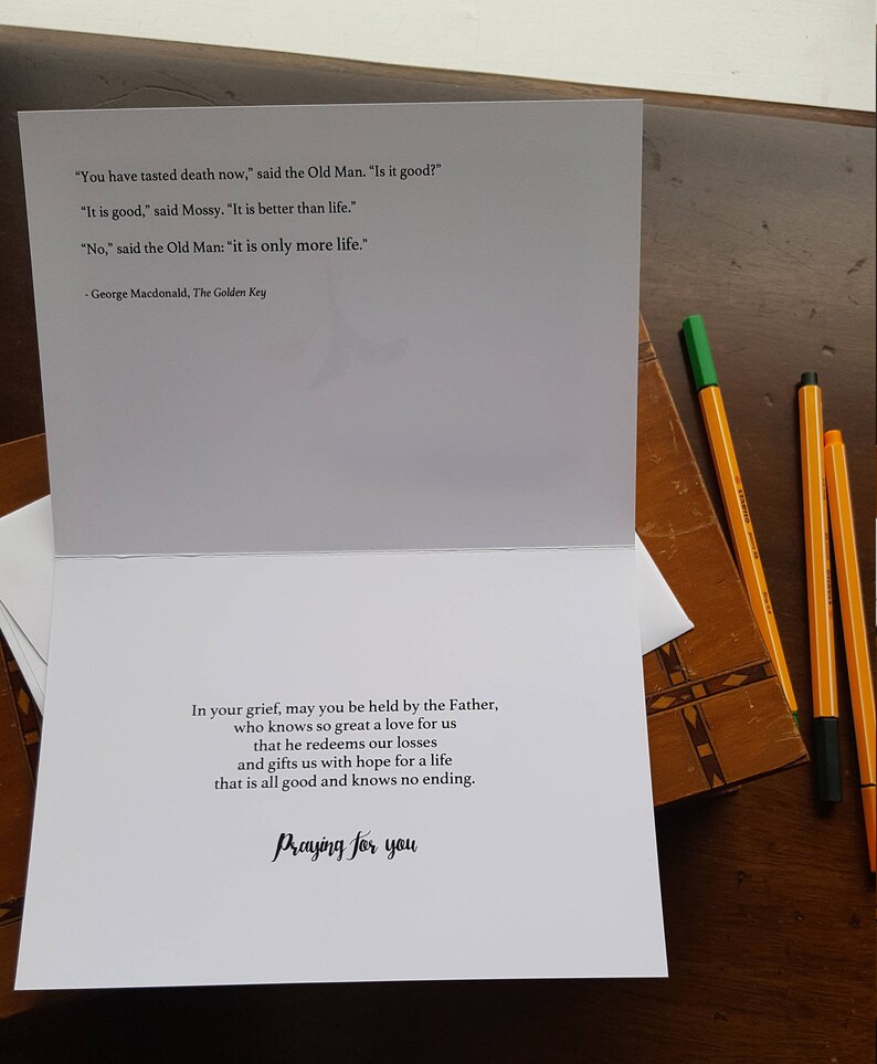 Sympathy Card | Death of Loved One | Bereavement Card | Sympathy ...