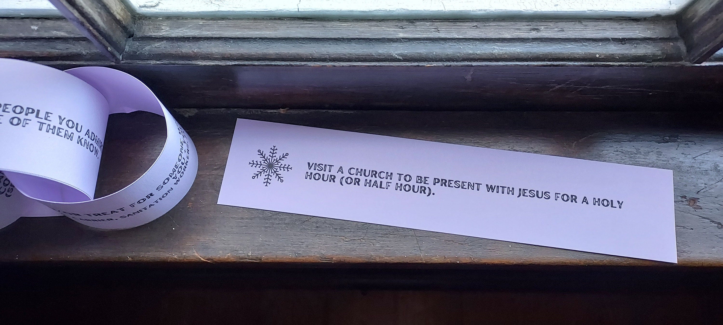 Printable Family Advent Chain Catholic Advent Activity Chain Advent ...