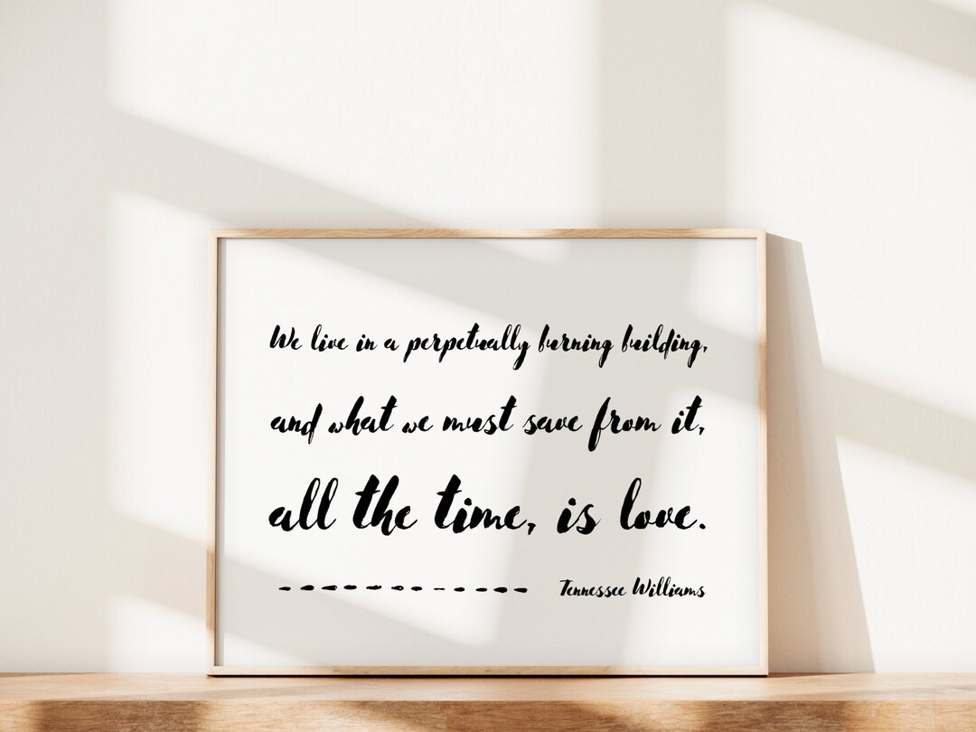 What We Must Save is Love Quote Print | Catholic Wall Decor | Religious ...