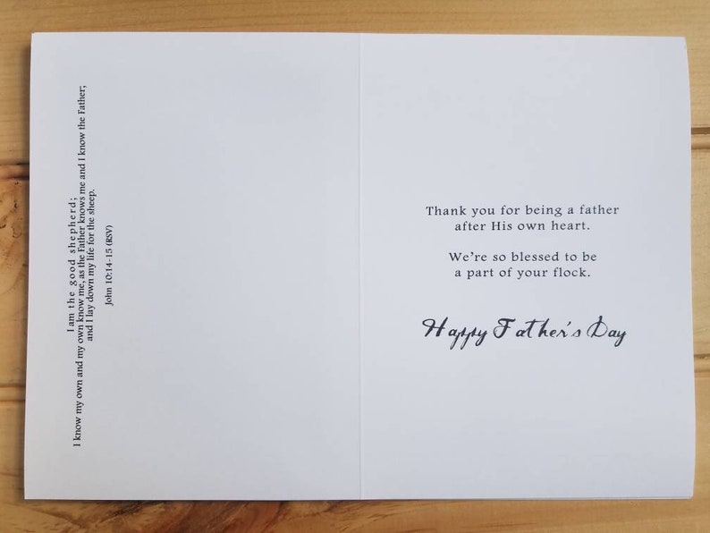 Father's Day Card | After His Heart | Fathers Day Card for Priest ...