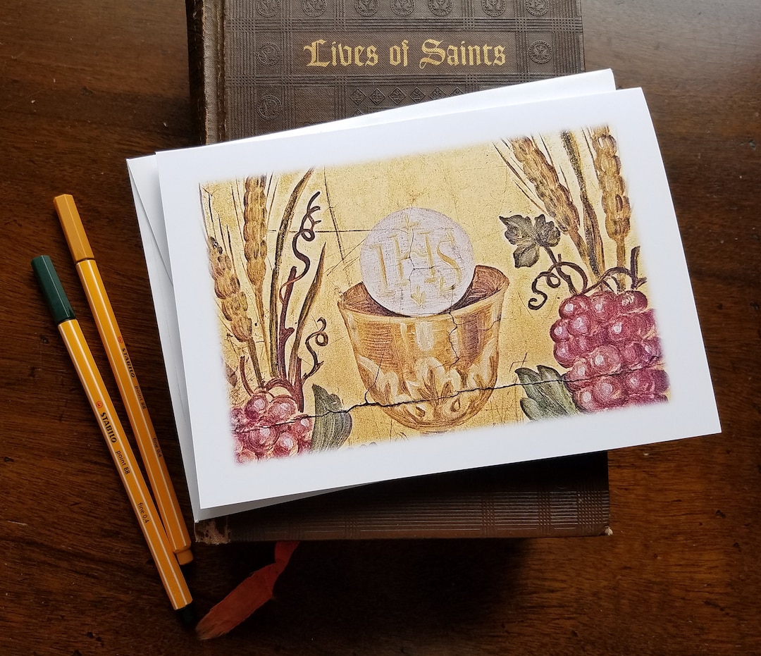 First Communion Card | First Holy Communion | First Communion Gift ...