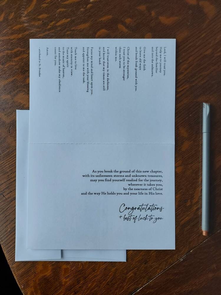 Congratulations Card | Life Event Card | Graduation Card | Catholic ...