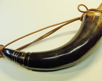 Black Powder Horn | Etsy