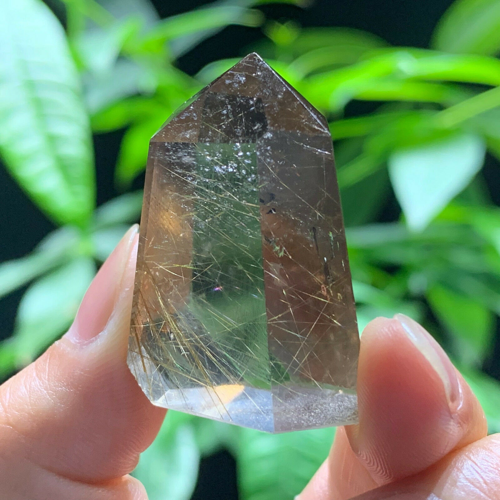 454 22 grams Smoky quartz crystal is perfect see-thru and | Etsy