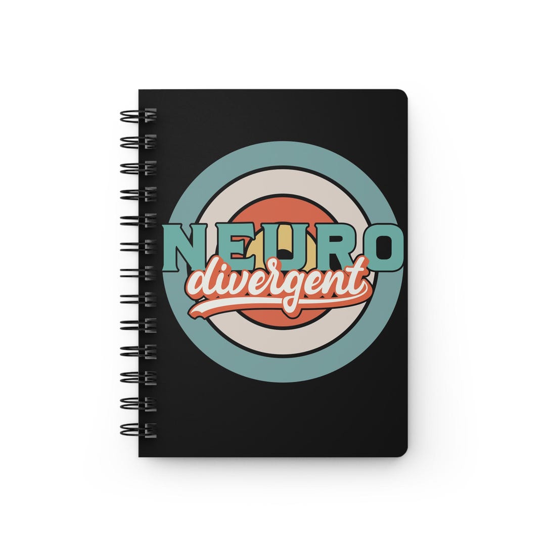 Neurodivergent Spiral Bound Journal, Dream Diary, Personalized Notebook ...