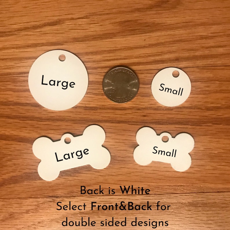 Font Change for Personalized Pet Tags, Dog Tags for Dogs, Cat Tags - Etsy