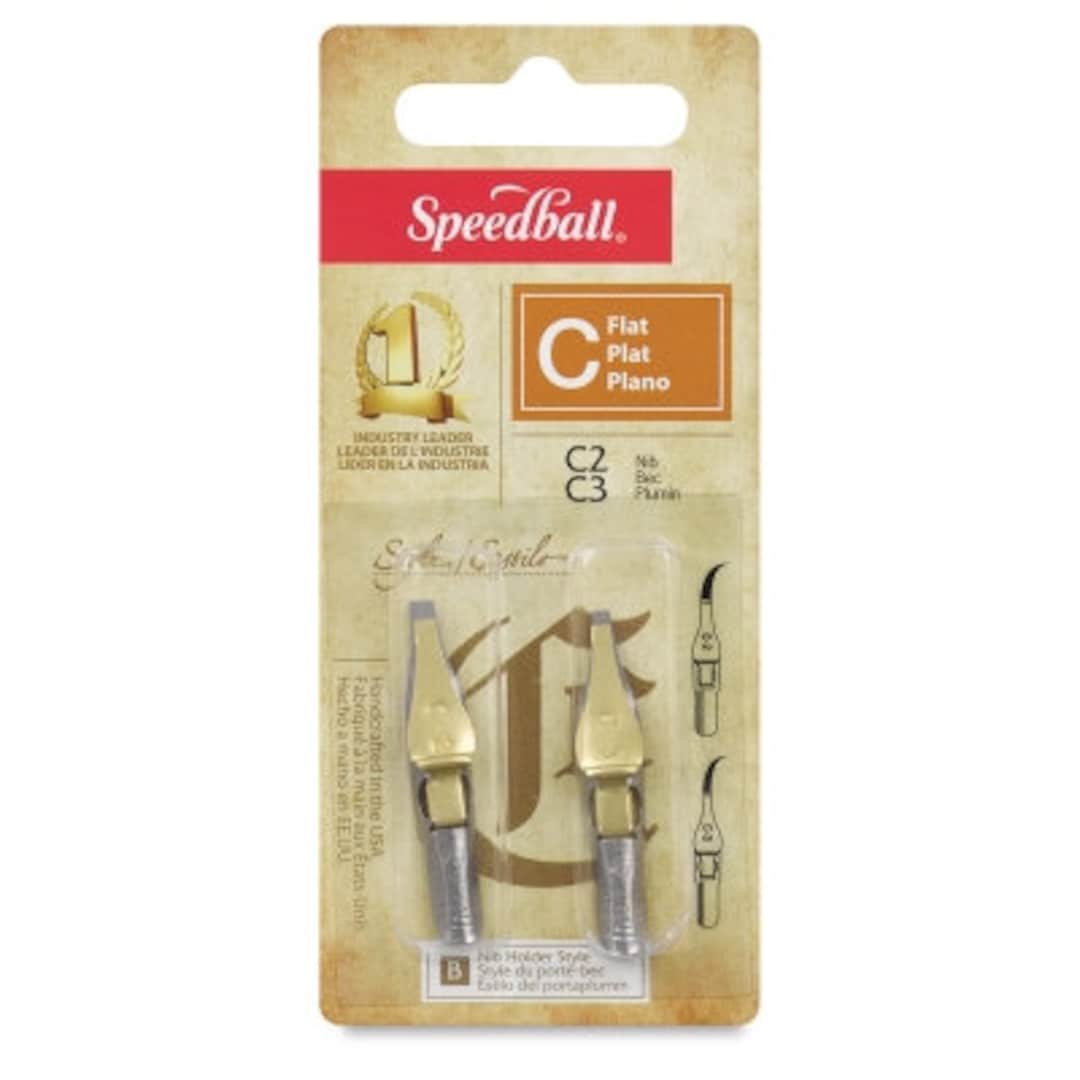 Speedball Lettering & Drawing Pen Points 2-packs (C2/C3) - Etsy