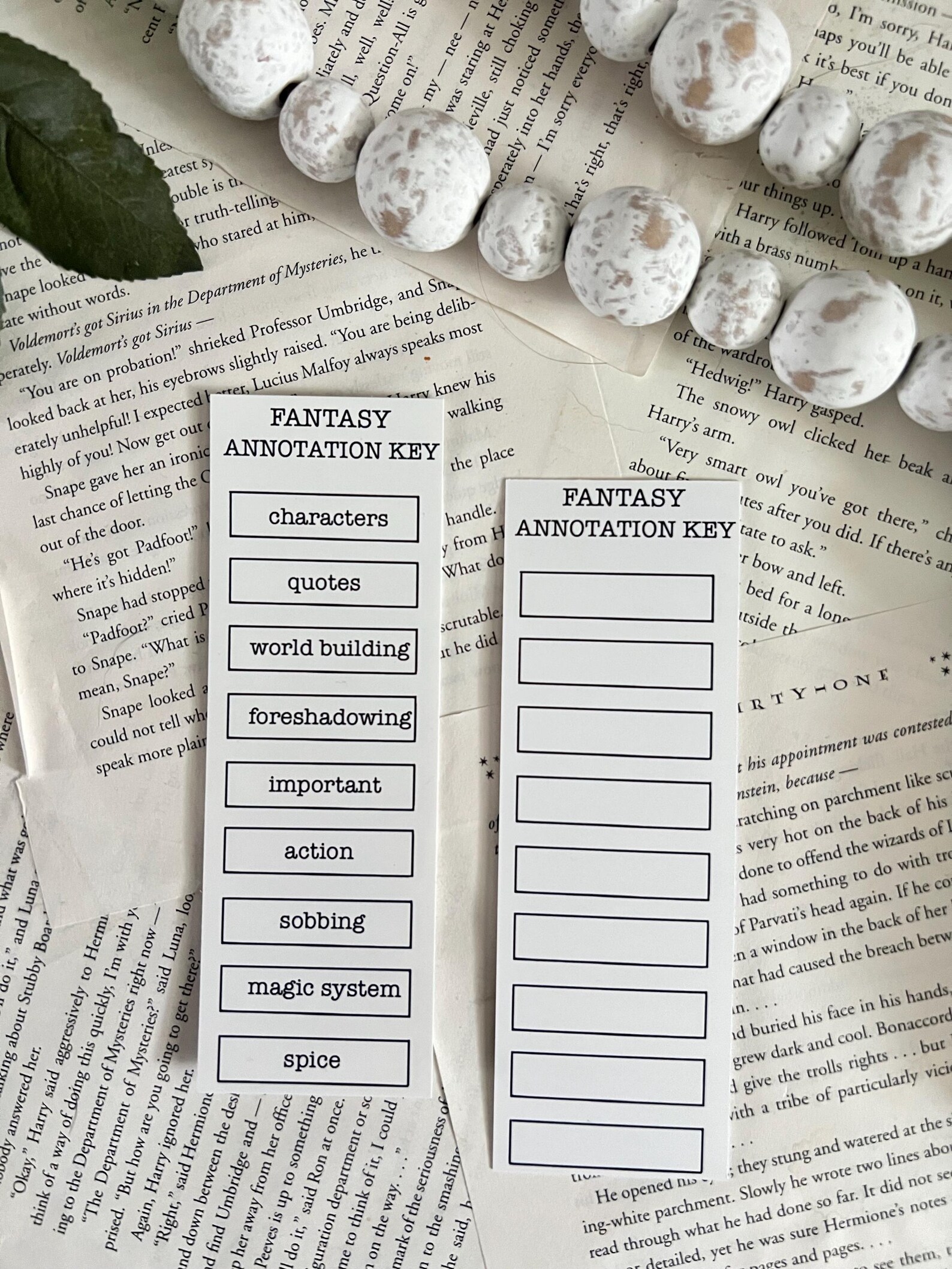 Annotating Bookmark - Etsy