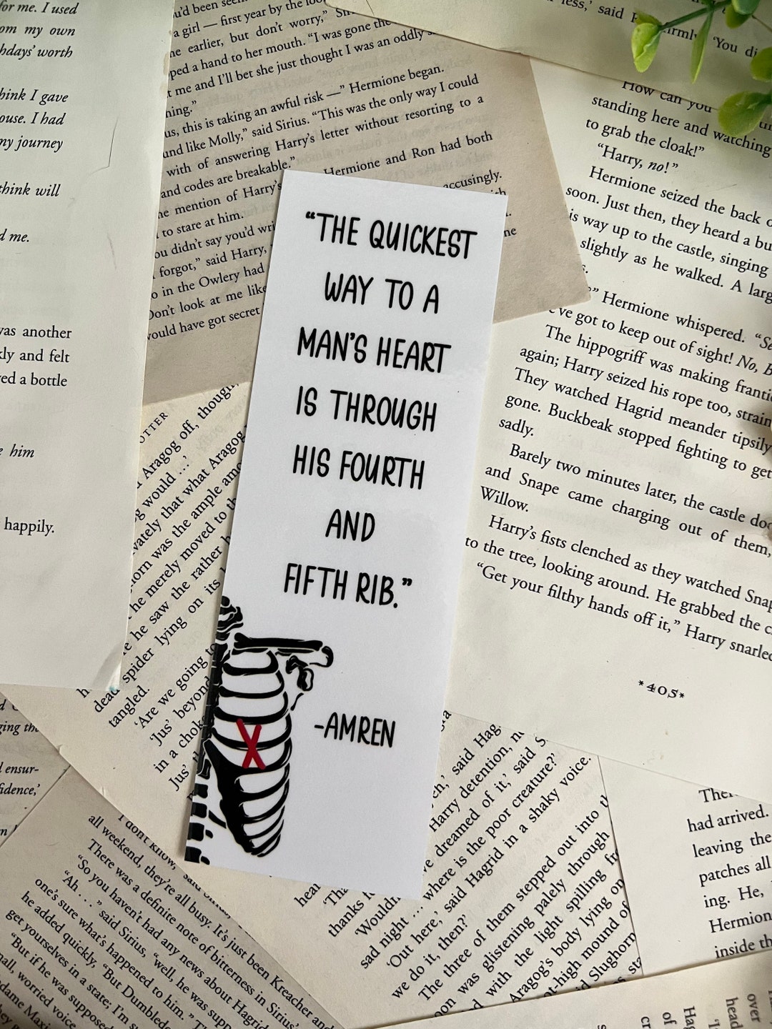 ACOTAR | Amren Quote | Bookmark - Etsy