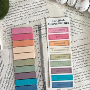 Annotating Bookmark - Etsy