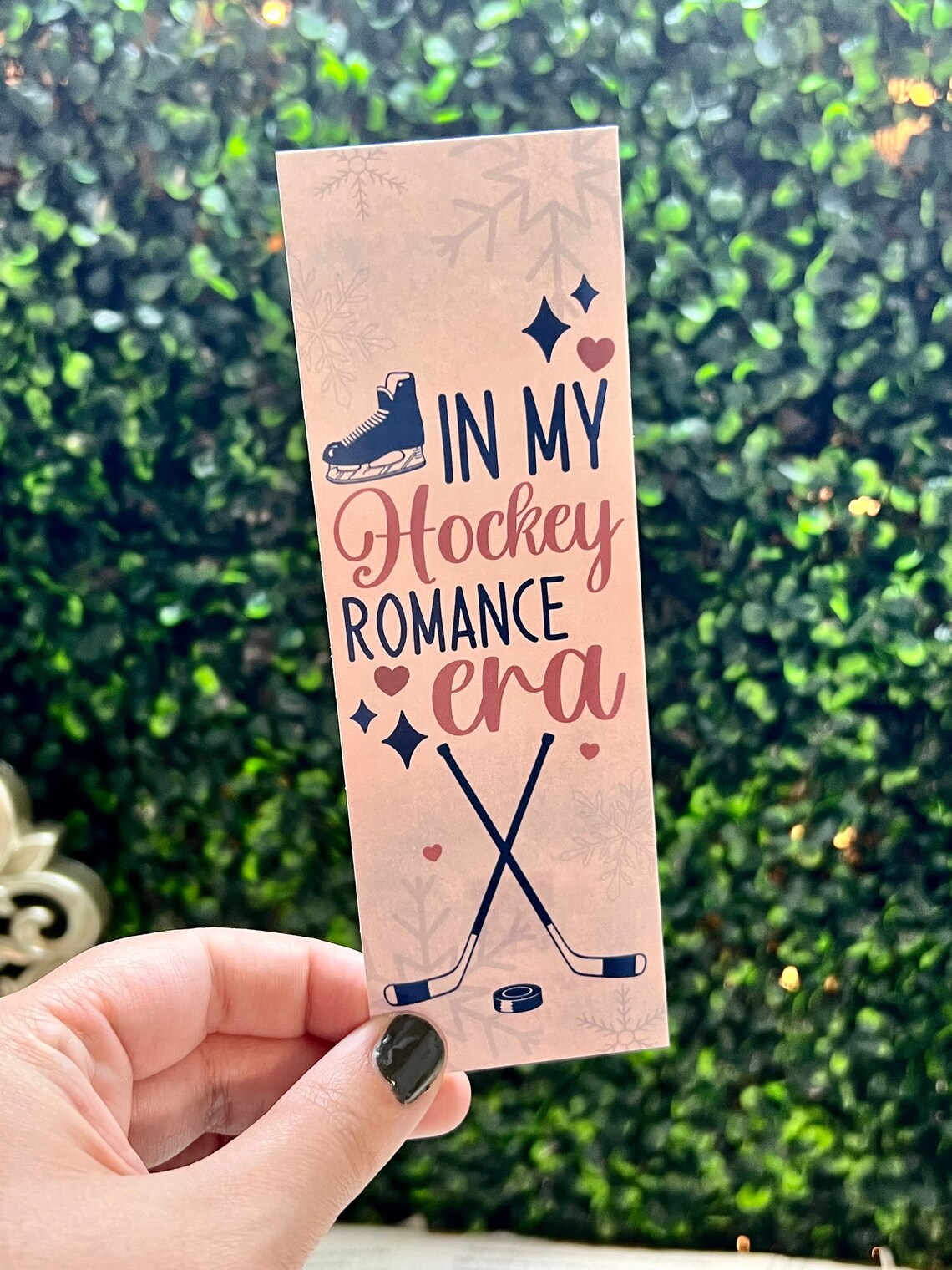 Hockey and Villains | Bookmarks - Etsy