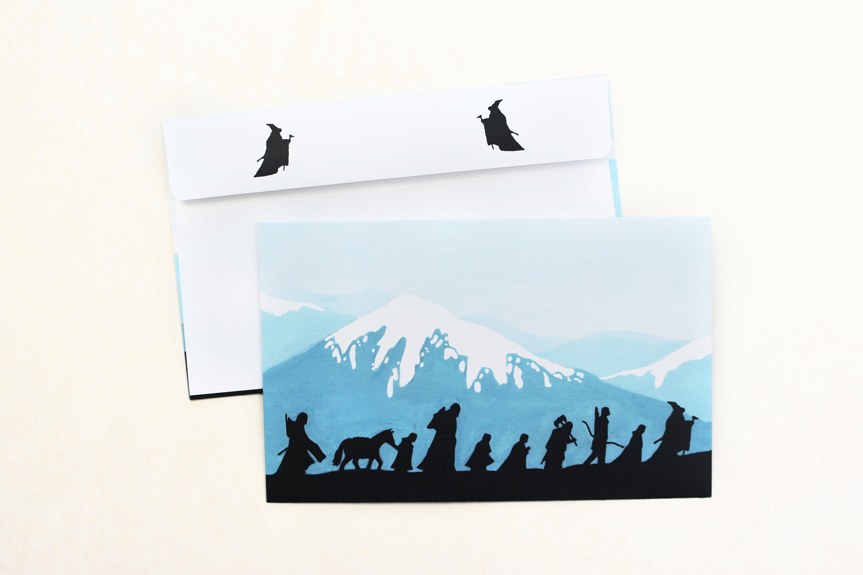 LOTR Decorative Envelopes Mail Art Envelope Art Penpal - Etsy