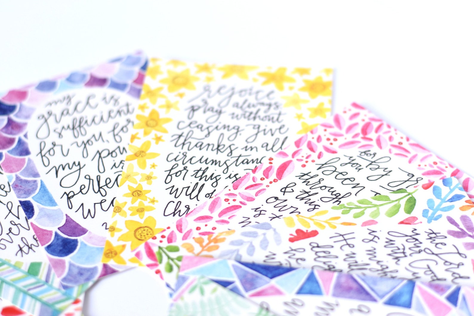 Bible Verse Cards, Scripture Verse Cards, Memory Verse Cards, Bible ...