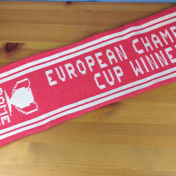 Liverpool Fc Vintage Scarf - Etsy UK