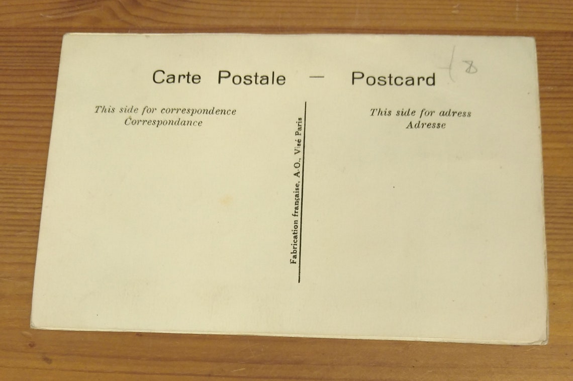 WW1 Embroidered Silk Postcard Love to All at Home Country Cottage (K1B ...