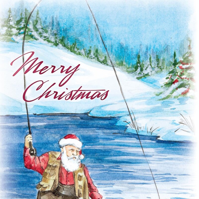 Fishing Santa - Etsy