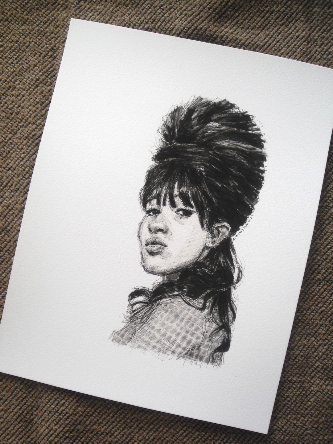 Be My Little Baby - Ronnie Spector the Ronettes Veronica Bennett Giclee ...