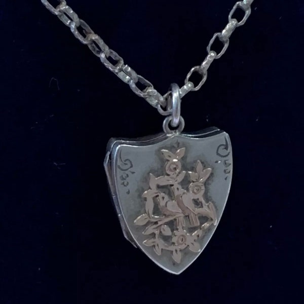 Shield Locket - Etsy