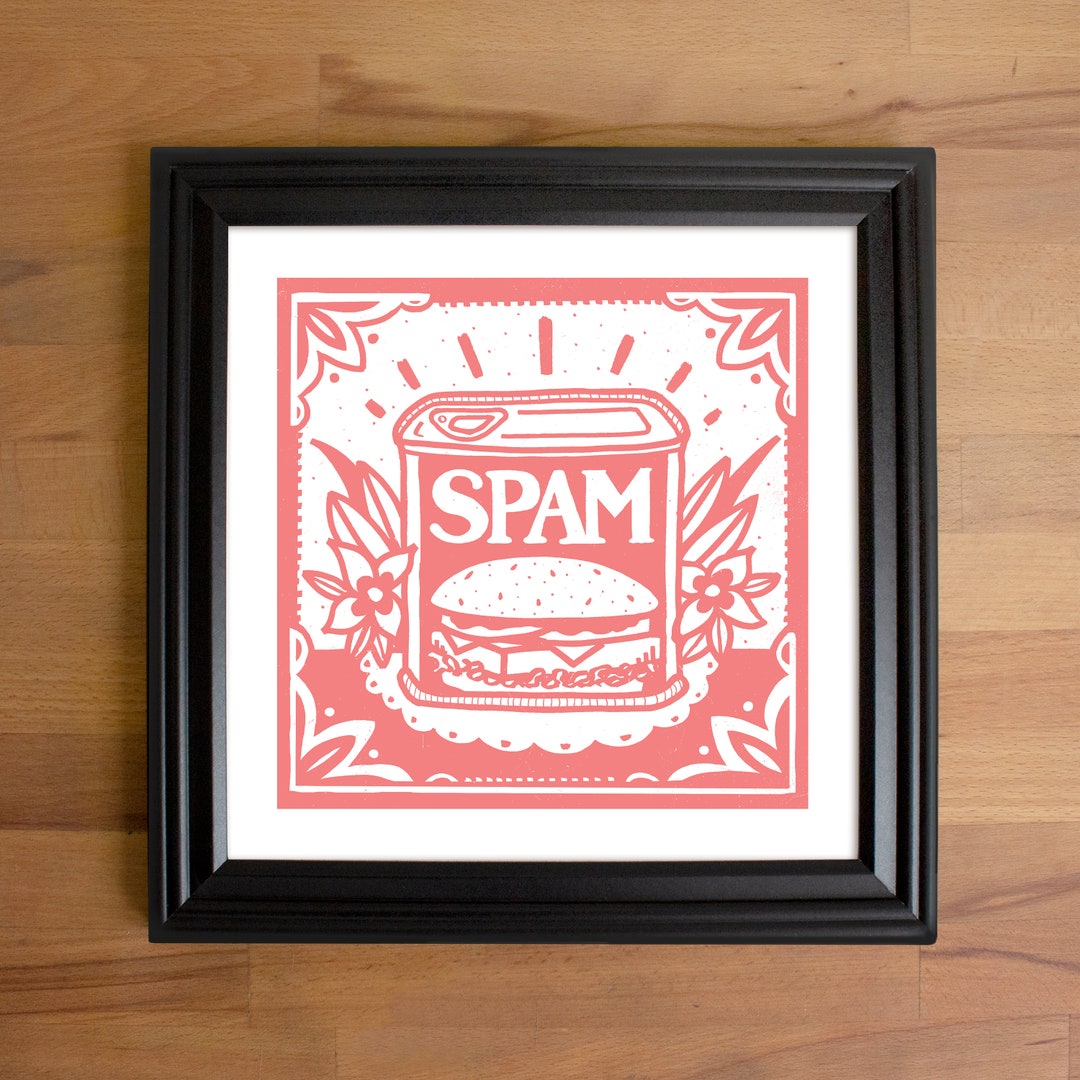 Spam Color Print - Etsy