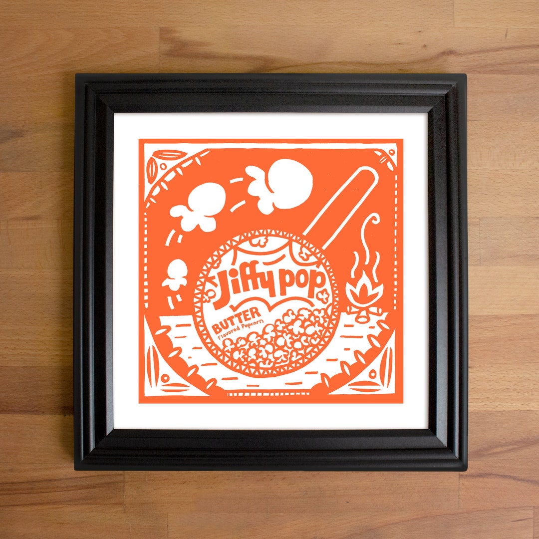 Jiffy Pop Color Print - Etsy