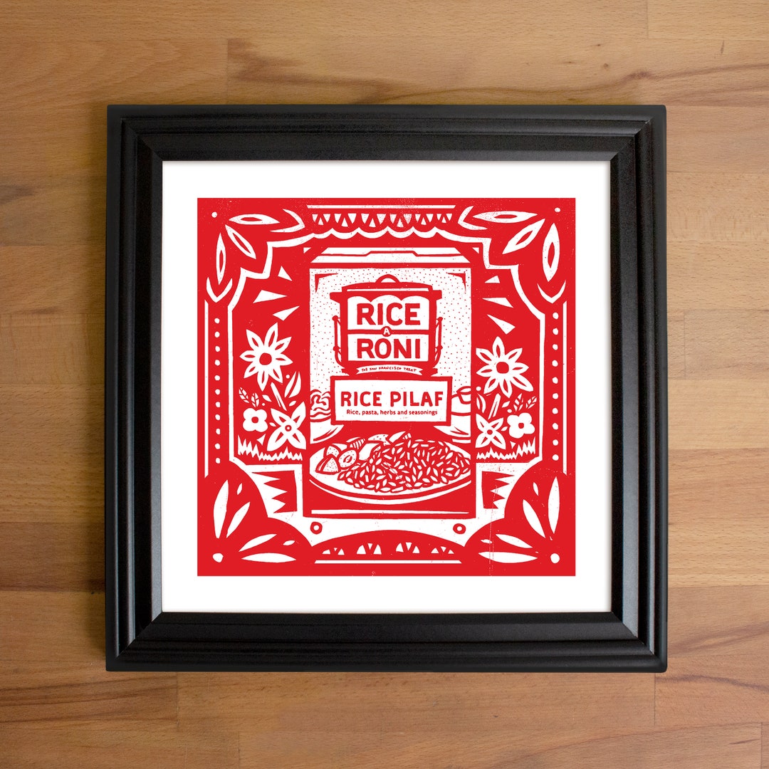 Rice-a-roni Color Print - Etsy