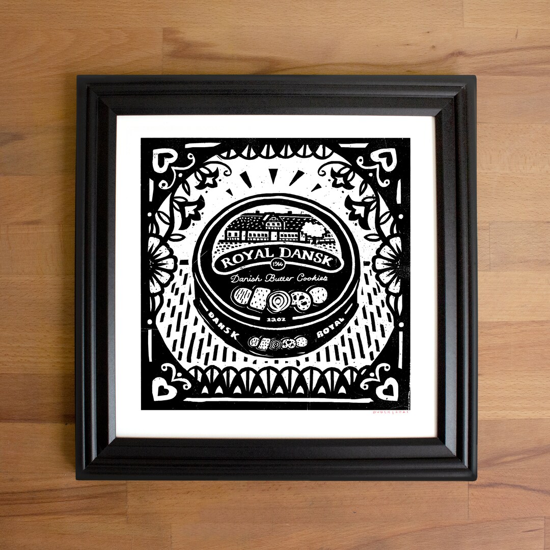 Royal Dansk Butter Cookie Print - Etsy