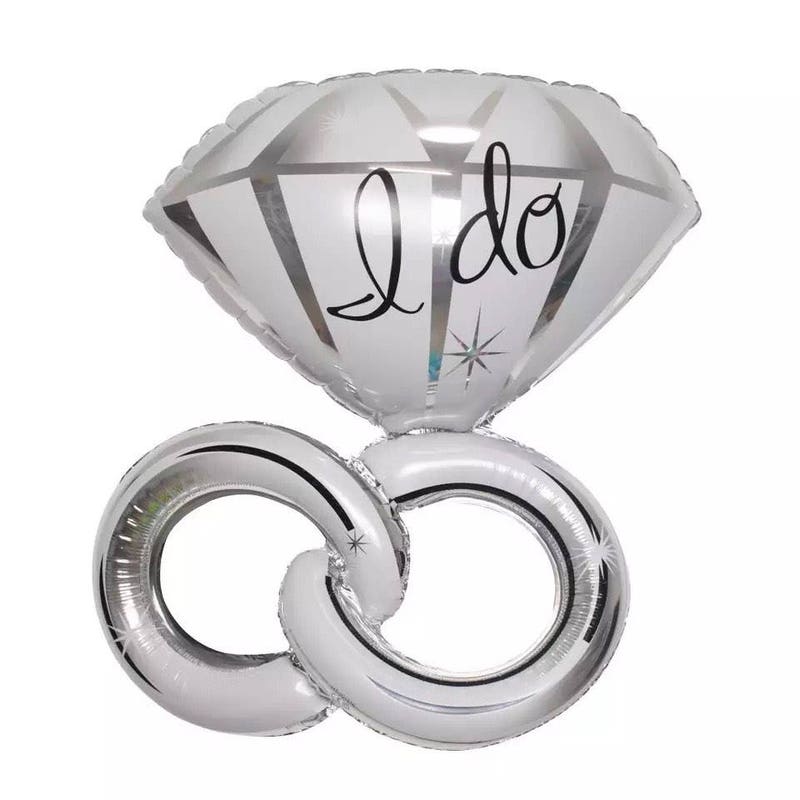 Wedding Ring Balloon - Etsy