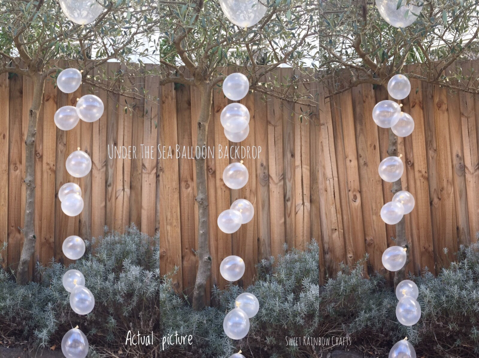 Under the Sea Party Backdrop DIY Bubble Balloon Strands Kit - Etsy