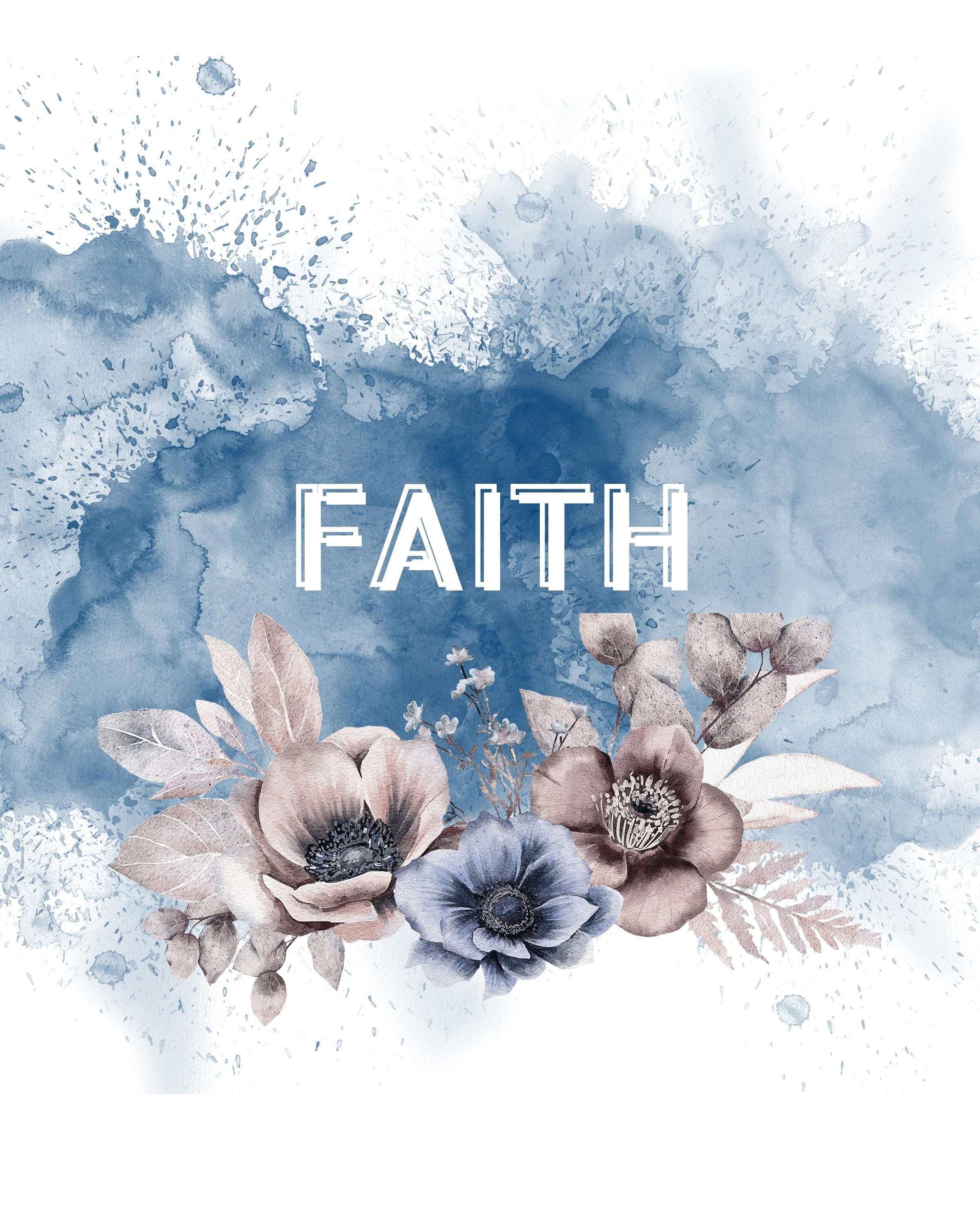 Inspirational Faith Hope Love Design Set - Etsy