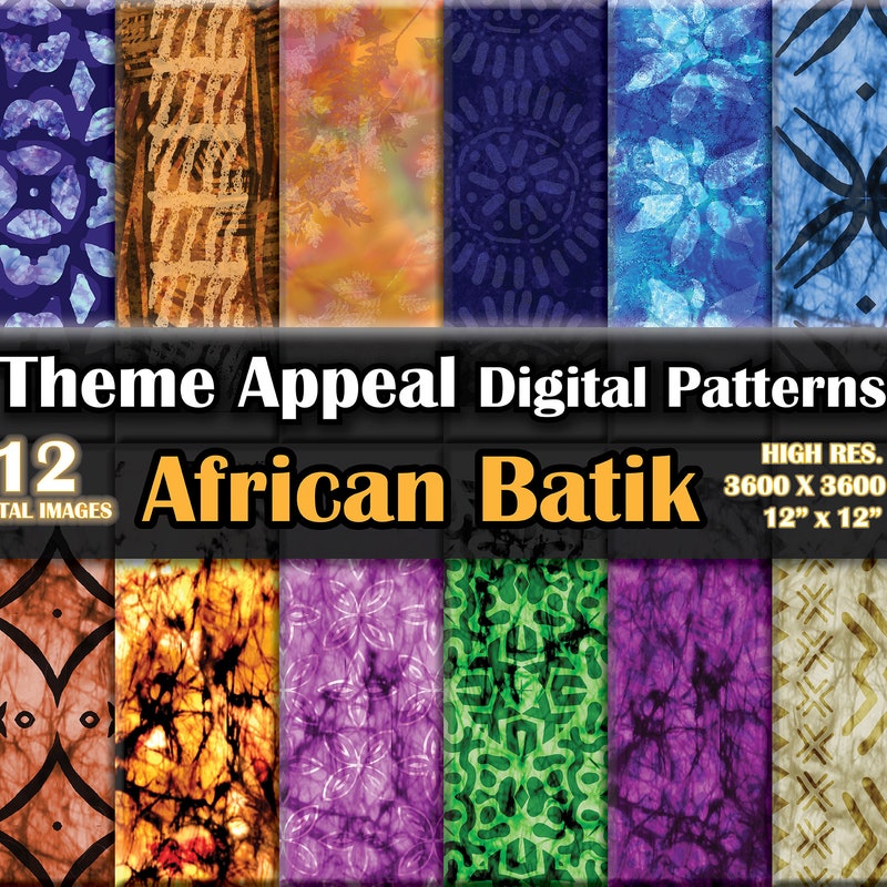 African Batik - Etsy