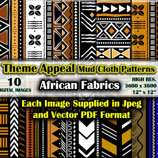 African Mud Cloth - Etsy