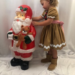 Gingerbread Dress, Christmas Dress, Santa Photo Outfit, - Etsy