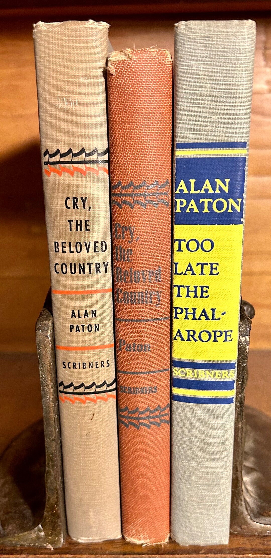 Alan Paton 3 Volumes Cry, the Beloved Country Too Late the Phalarope - Etsy