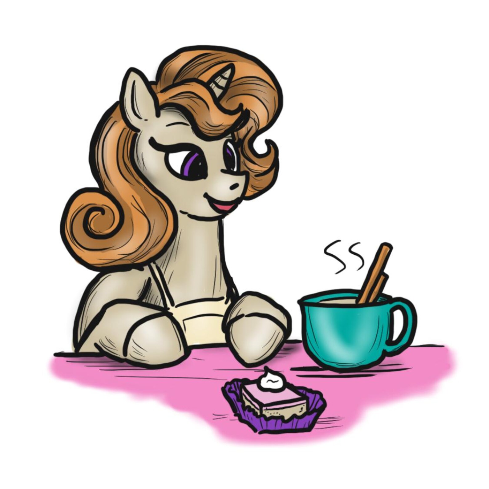 Cinnamon Chai's Tea Cake - a My Little Pony Inspired Greentea Blend ...