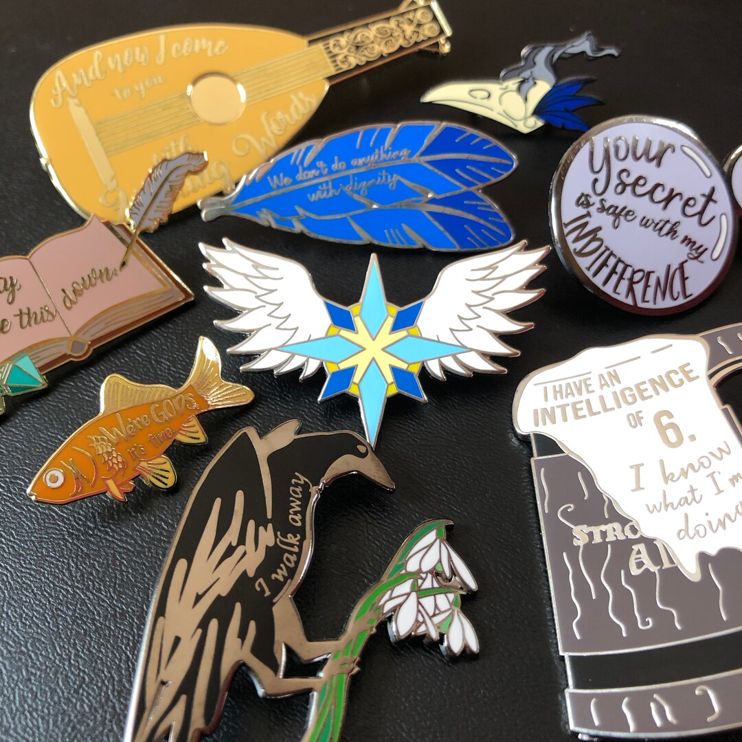 Critical Role Enamel Pins Vox Machina Vax'ildan, Champion of the Raven ...