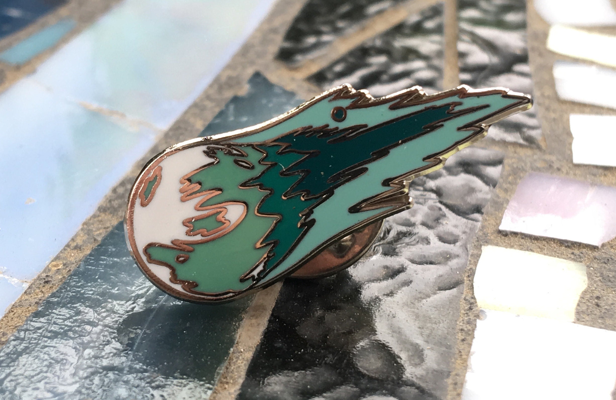 Final Fantasy 7 Meteor Enamel Pin | Etsy