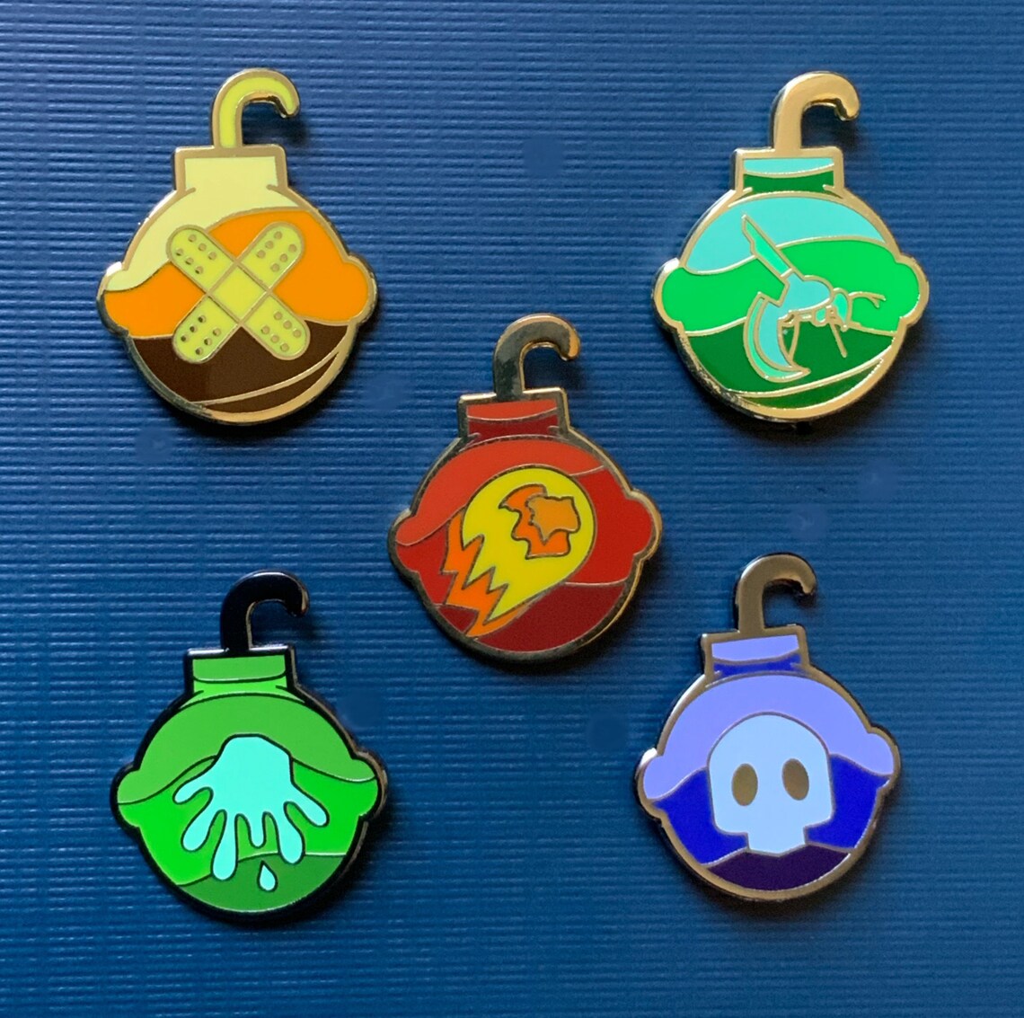 Dragon Age Potion Grenade Pins - Etsy