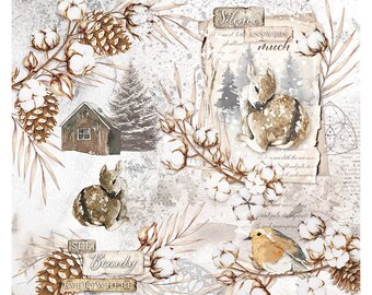 Deer Rice Paper - Etsy