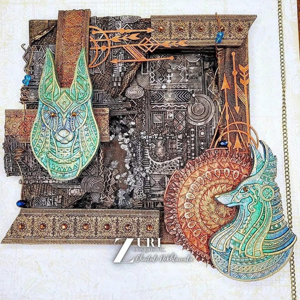 Egyptian Texture Set 1 Mold Zuri Mold Zodiac Sign Mould - Etsy