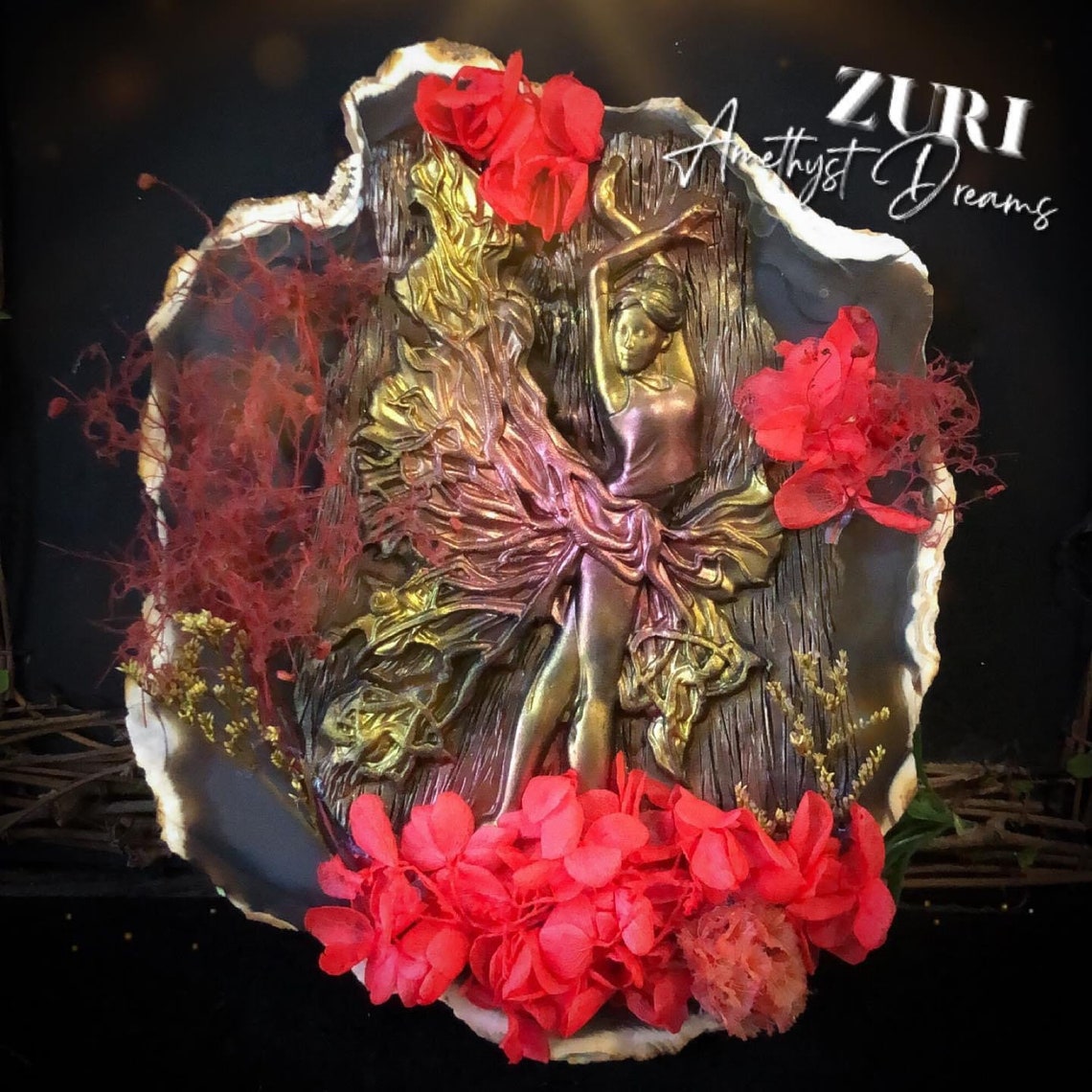 Fire Dancer Mold Zuri Mold Silicone Mould Zuri Mold 3D Mold Clay Mould ...