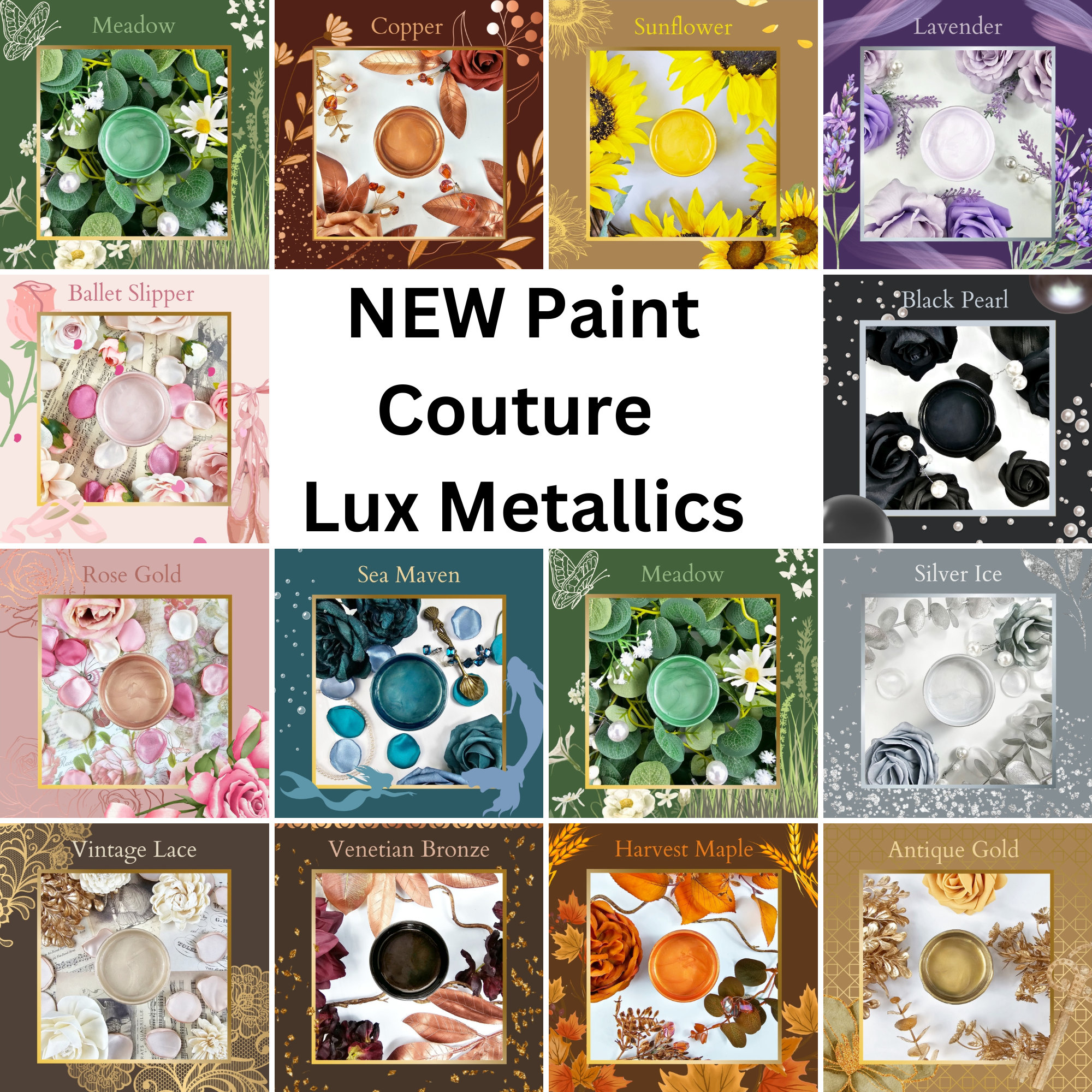 Antique Gold Paint Couture Lux Metallics Paint, Furniture Paint, DIY ...